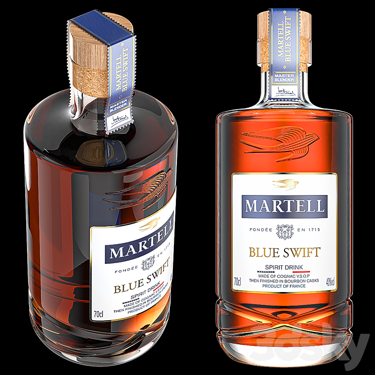 Martell - Food and drinks - 3D model