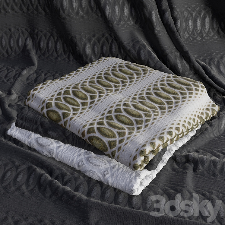 Velvet 02 | 4K | PBR | PNG | SBSAR | 3 Colors - Fabric - 3D model