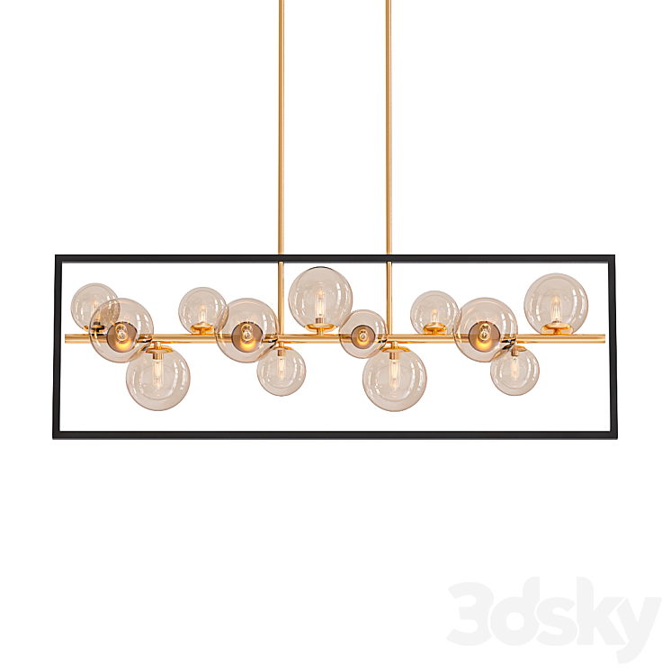 KIps Bay 13 - Pendant light - 3D model