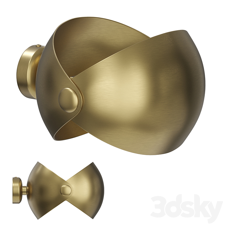 Lampatron ZETA WALL - Wall light - 3D model