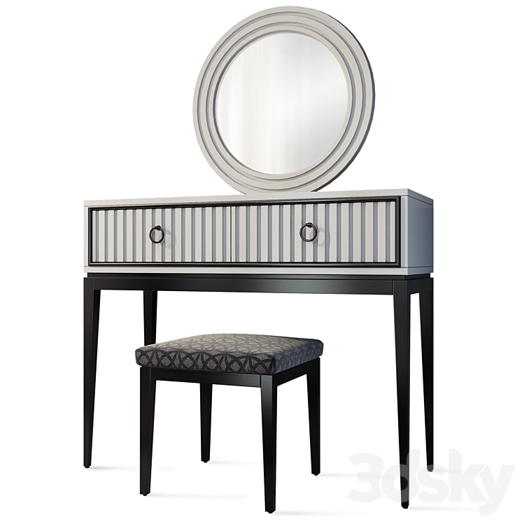 Dressing table / console with Prato mirror. Dressing table by ArtMax ...