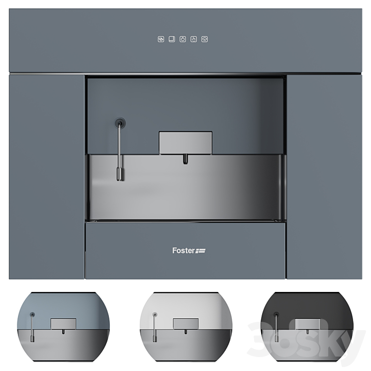 Foster | Coffee maker - Kitchen appliance - 3D model