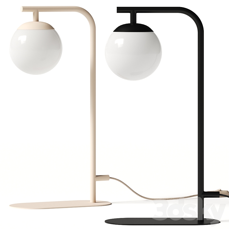 Lucande Rama Table Lamp - Table lamp - 3D model