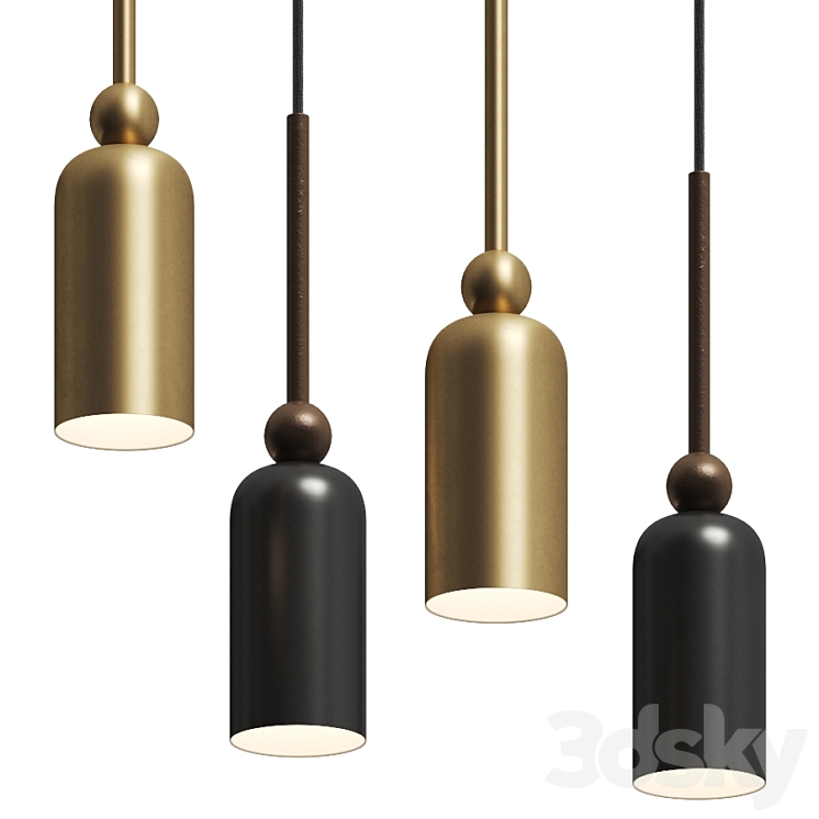 Il Fanale Madame Pendant Lamp - Pendant light - 3D model