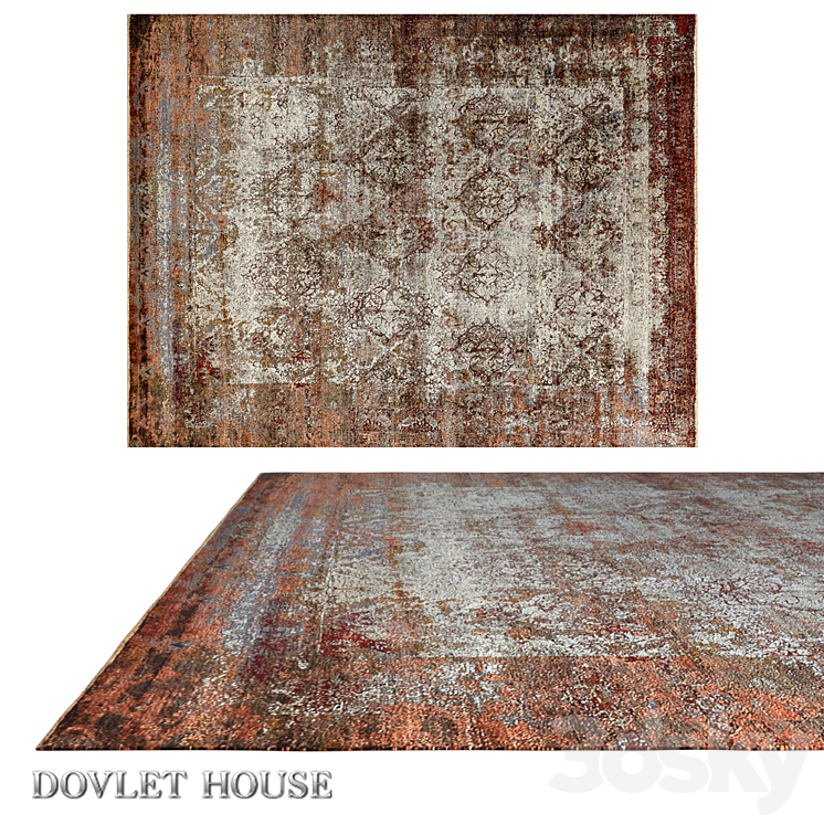 (OM) Carpet DOVLET HOUSE (art 16113) - Carpets - 3D model