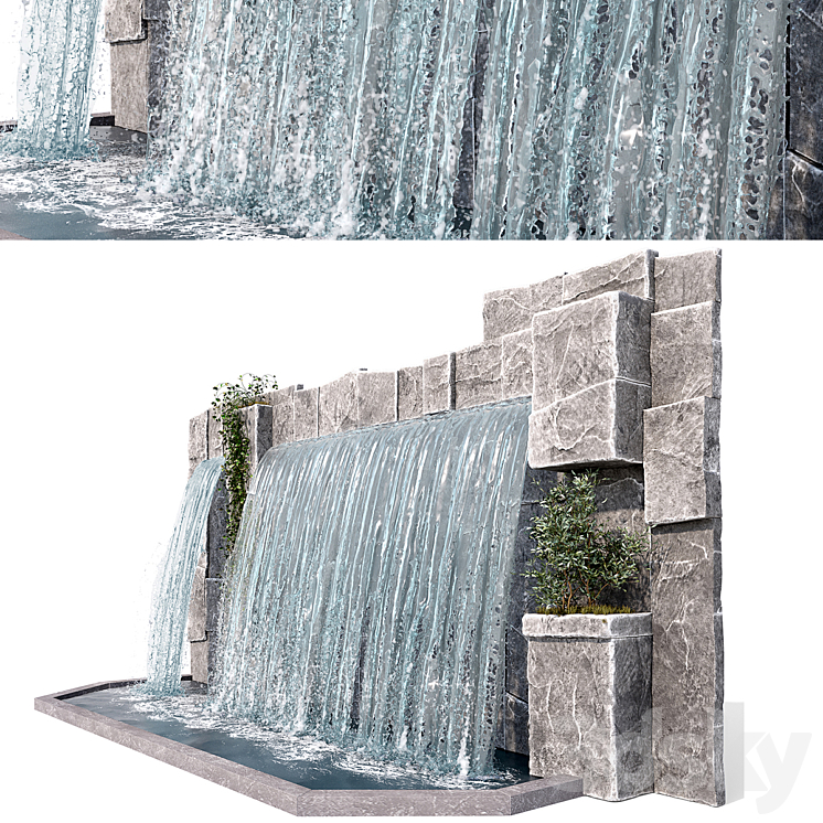 waterfalls 3d