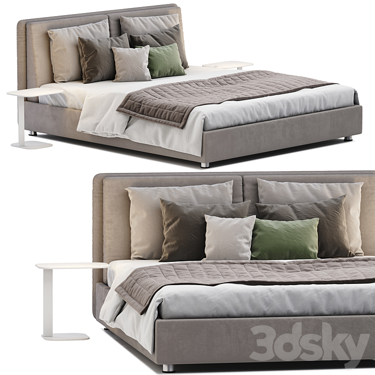 Dall Agnese Twist - Bed - 3D model