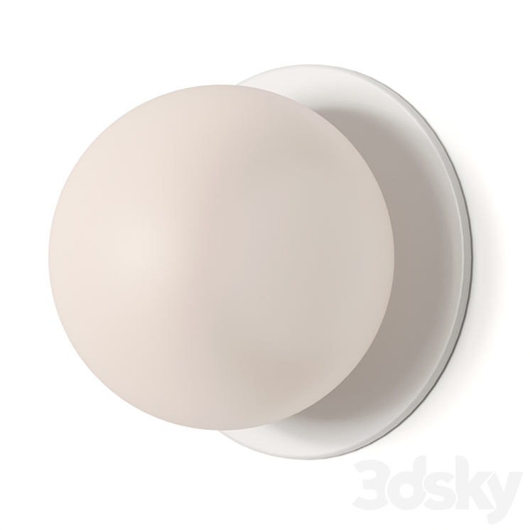Human Home Base Hardwired Wall Lamp - Wall light - 3D model