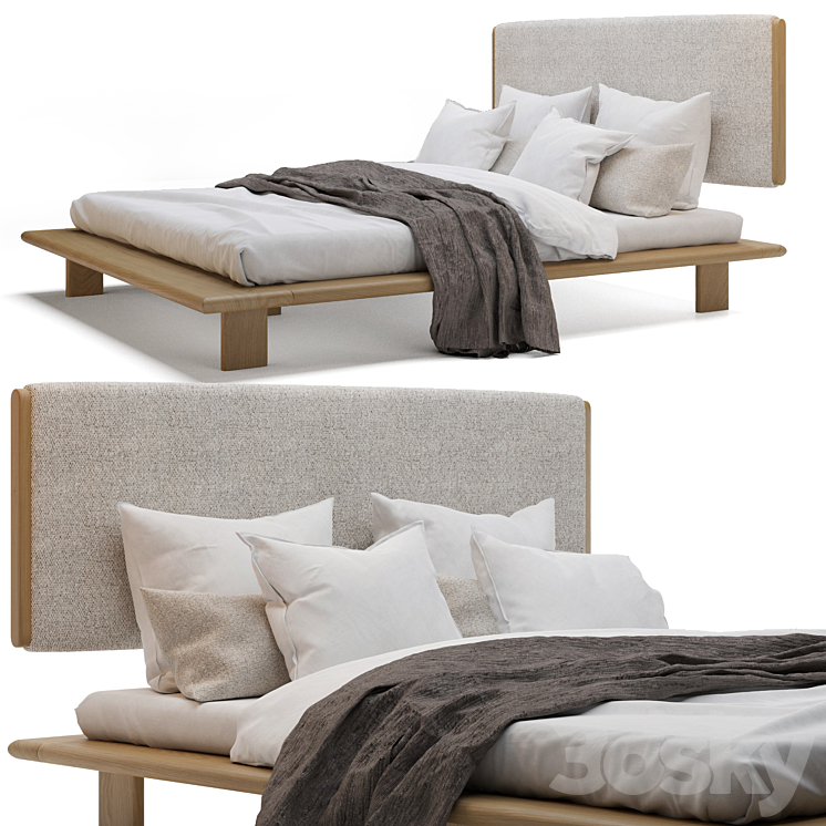 Bolia bead - Bed - 3D model