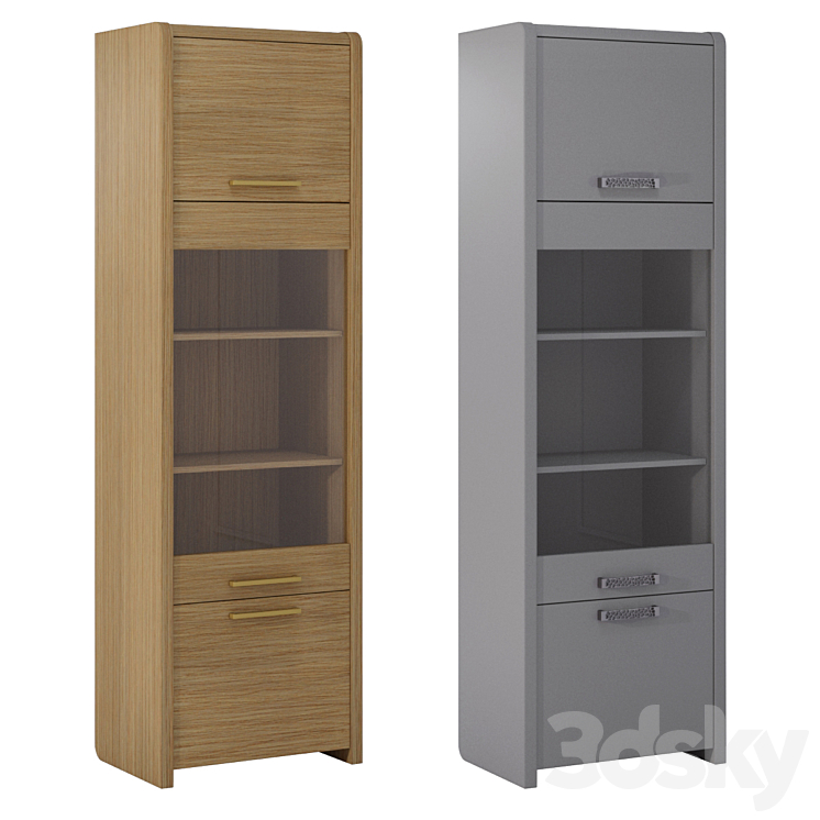 BUCZYNSKI book showcase №2. Collection Adele - Wardrobe & Display ...