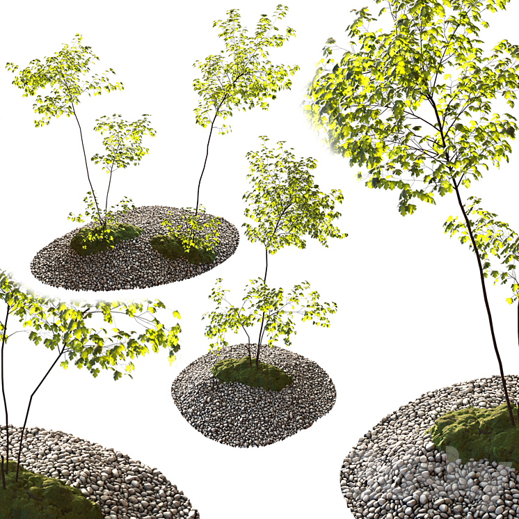 oudoor architecture 03 - Tree - 3D model