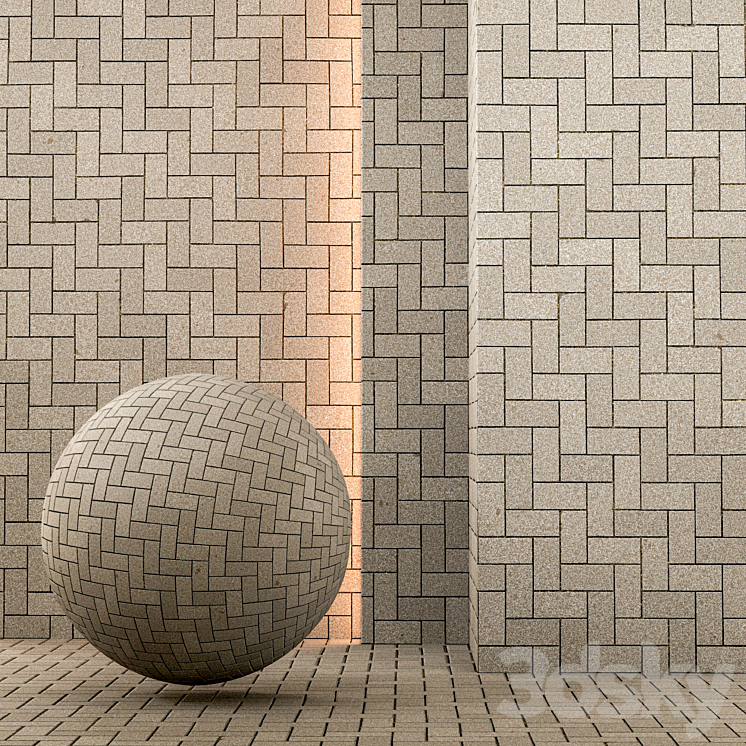 floor - Tile - 3D model