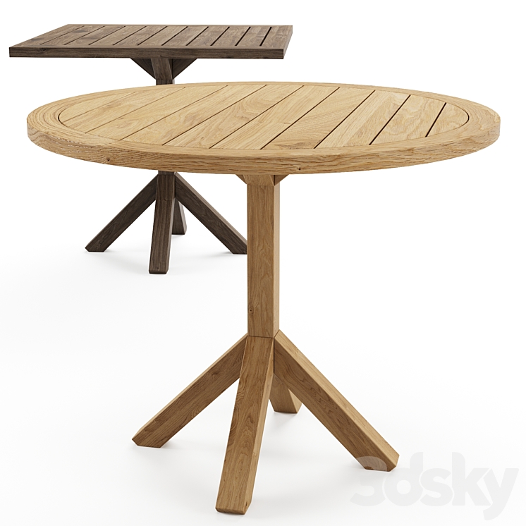 Roda Root Table - Table - 3D model