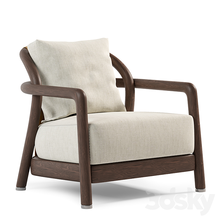 Alison Armchair - Arm chair - 3D model