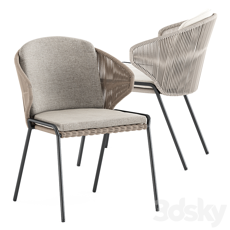 MANUTTI RADIUS - Chair - 3D model