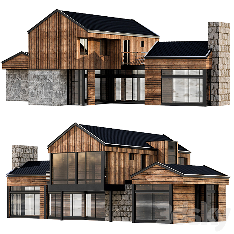 LOUNGE HOUSE NO7 - Building - 3D model