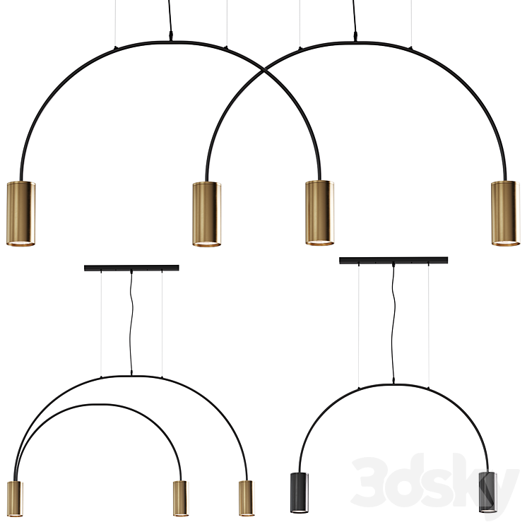 Aliexpress | Pendant lamp collection 213 - Pendant light - 3D model