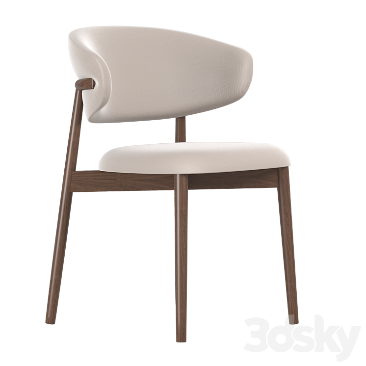 Oleandro dining chair - Chair - 3D model