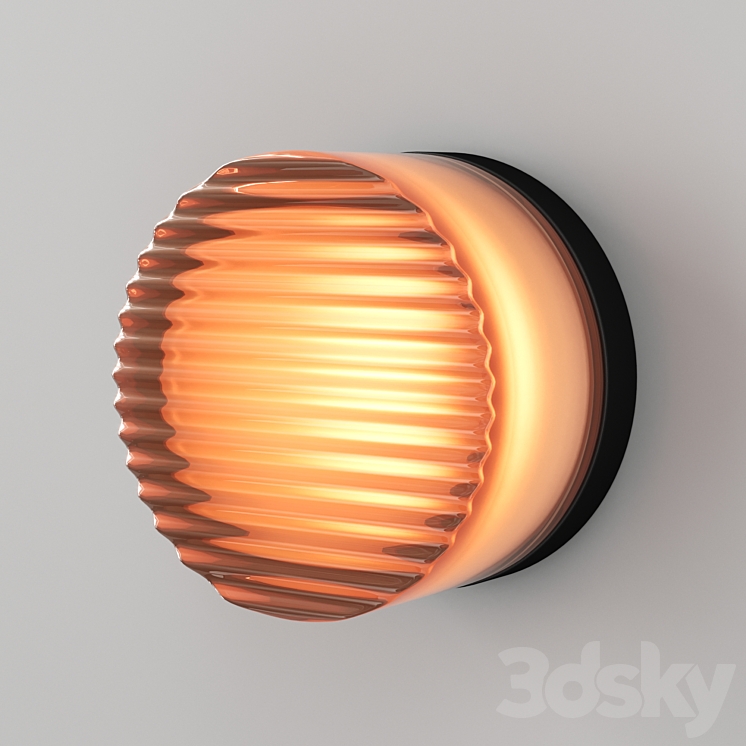 RBW Crisp sconce/ceiling lamp - Wall light - 3D model