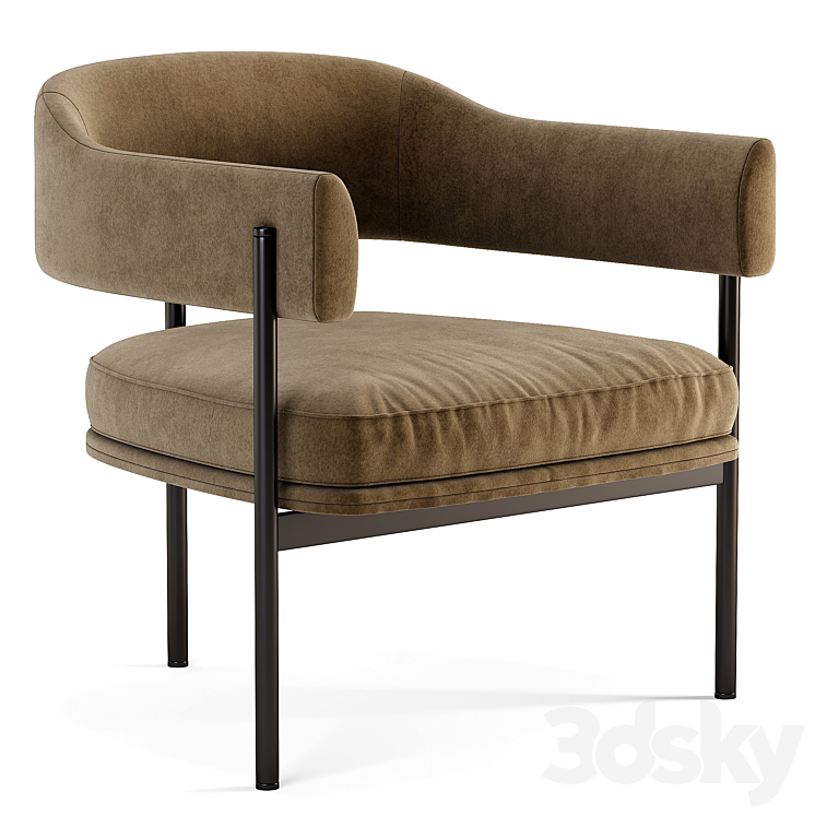 Isabella's armchair - Arm chair - 3D model