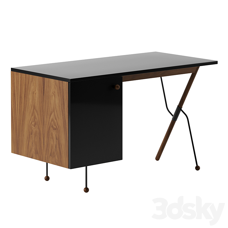 62 Desk by Gubi - Table - 3D model