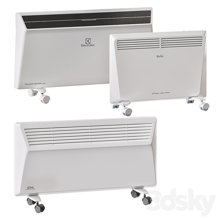 electric convector - Radiator - 3D model