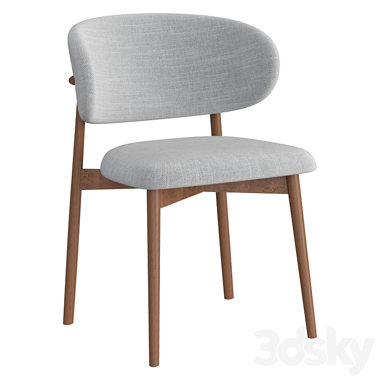 Oleandro Chair Wood by Calligaris - Chair - 3D model