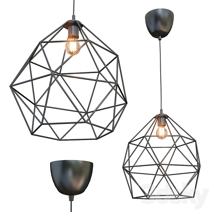 IKEA BRUNSTA - Pendant light - 3D model