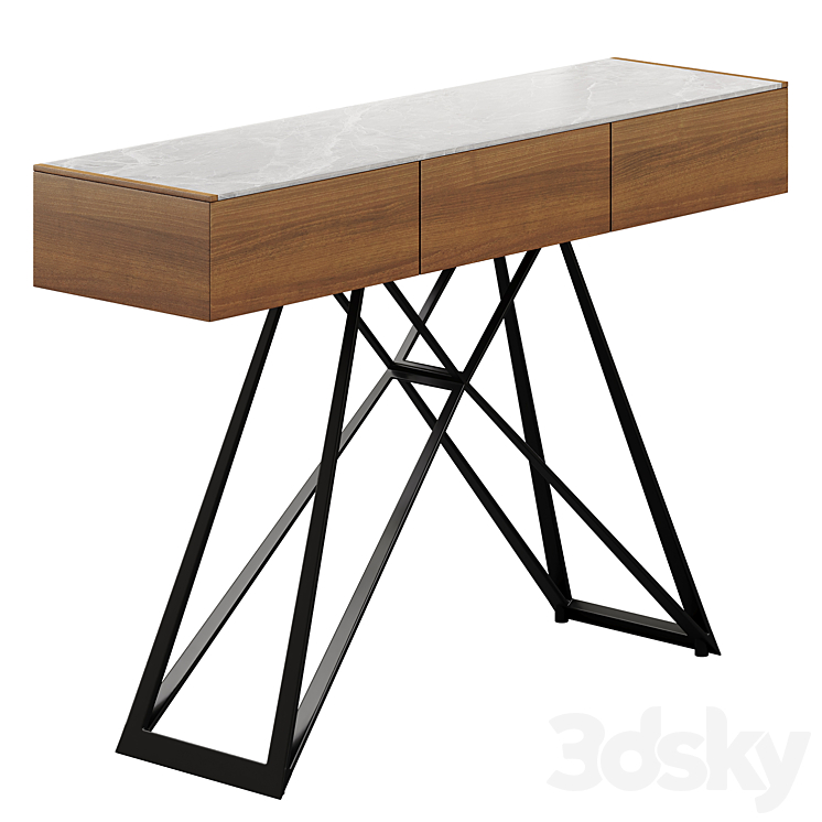 Cross console - Console - 3D model