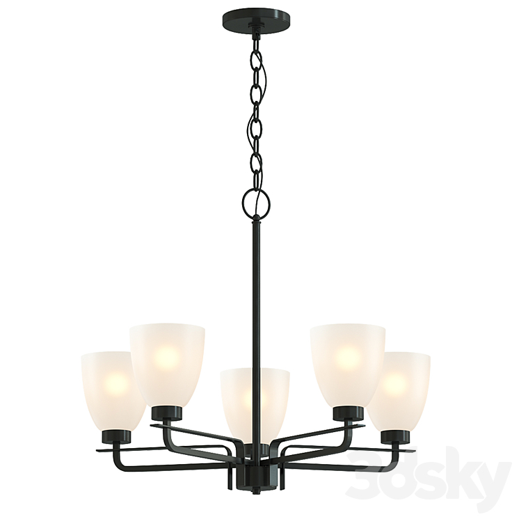 Kaitlen Chandelier - Pendant light - 3D model