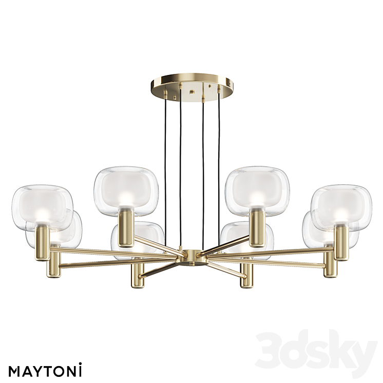 Pendant lamp MOD411PL-08G - Pendant light - 3D model