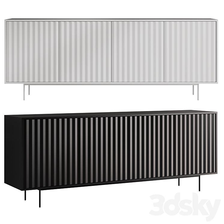 Regal Dekor - Sierra Stand 210 - Sideboard & Chest of drawer - 3D model