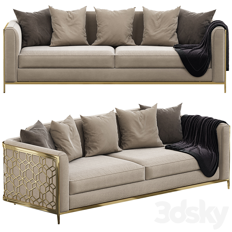 Florance Sofa - Sofa - 3D model