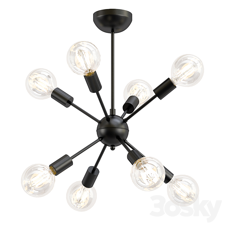 vitaluce v4336 1 8pl - Pendant light - 3D model