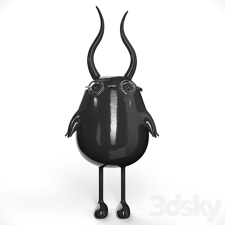 Aaron Martinez Monster - Sculpture - 3D model