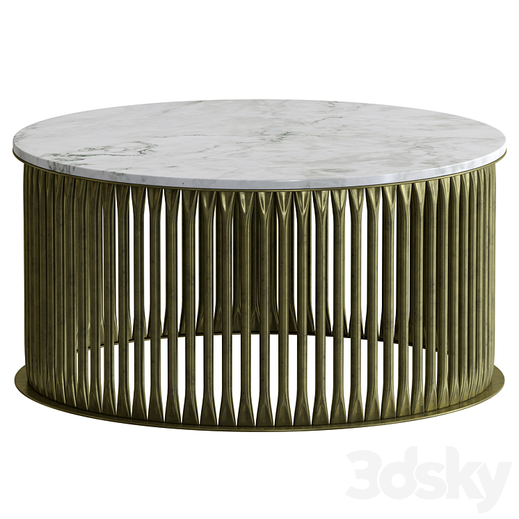 Noir Lenox Coffee Table - Table - 3D model