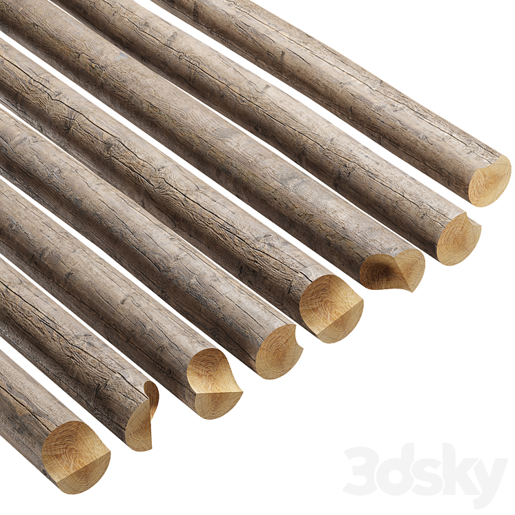 round log - Miscellaneous - 3D model