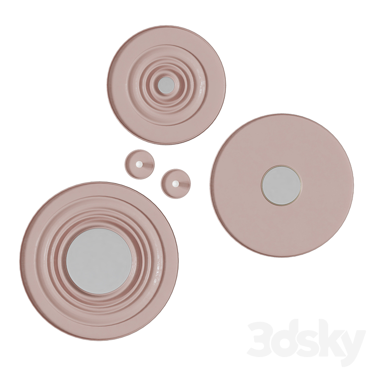Mirrors WAVE KOZA HOME - Mirror - 3D model