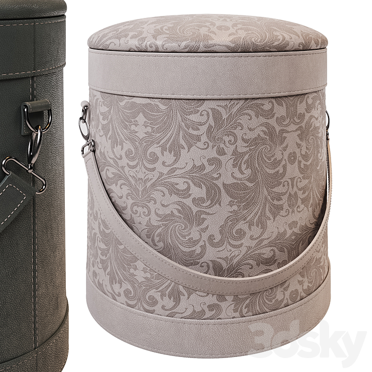 Gamma Pouf Smart Stool - Other soft seating - 3D model