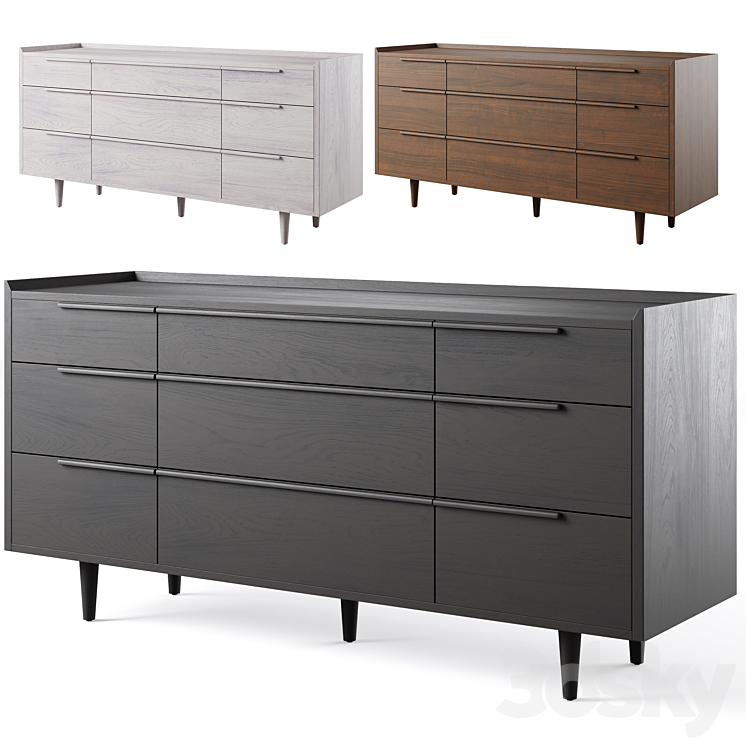 Tate 9-Drawer Dresser by Crate and Barrel - Sideboard & Chest of drawer ...