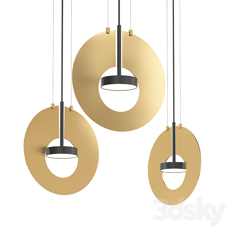 Ingara - Pendant light - 3D model