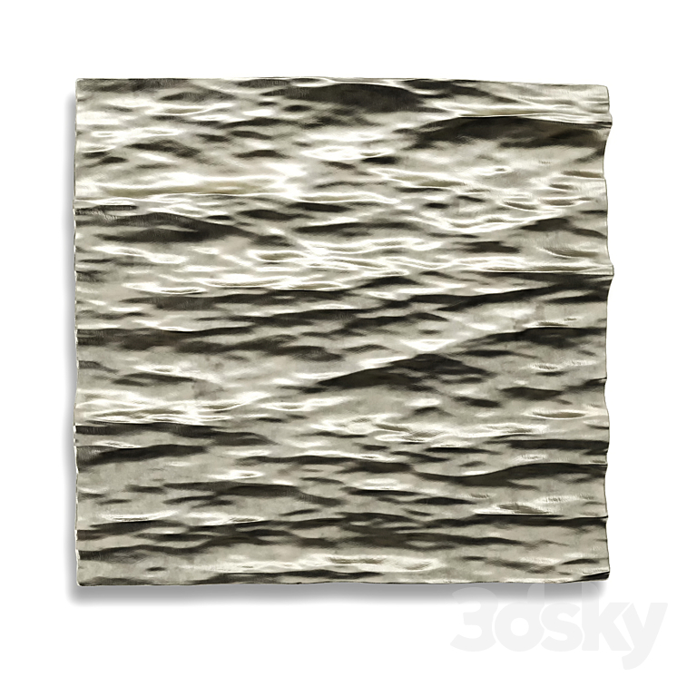 Wall panel Calm water 2019 - Other decorative objects - 3D model