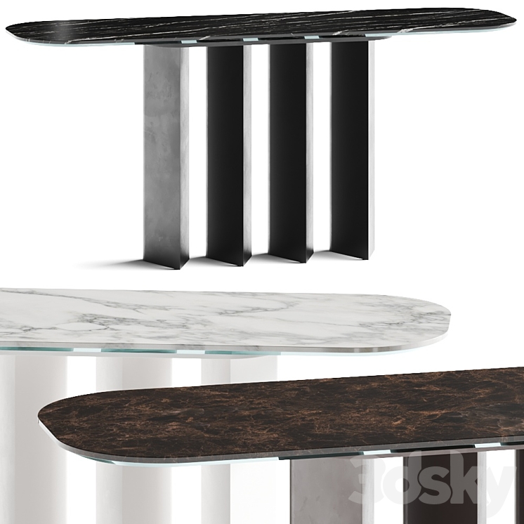 Bonaldo Geometric Console Tables - Console - 3D model