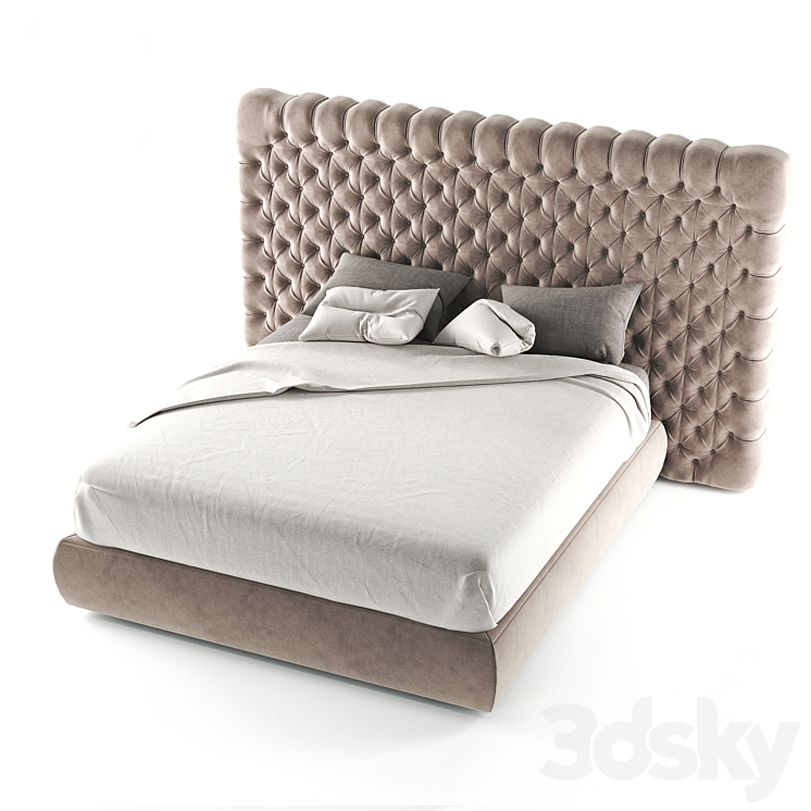 HEAVEN BAXTER BED - Bed - 3D model