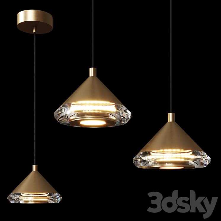 Lampatron-Konus One - Pendant light - 3D model