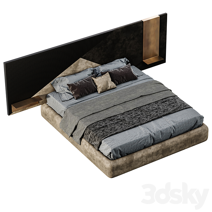 Shake Ego Bed - Bed - 3D model