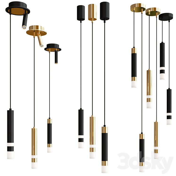 Nordic creative Pendant lamp - Pendant light - 3D model