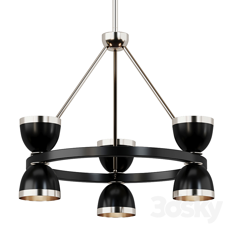 Kichler Lighting Baland Black - Pendant light - 3D model