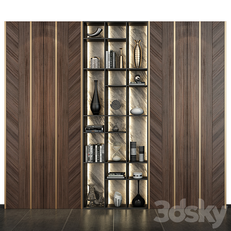 Furniture composition MLM-1388444066 - Wardrobe & Display cabinets - 3D ...