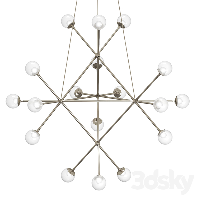 Sonneman Proton Beta LED - Pendant light - 3D model